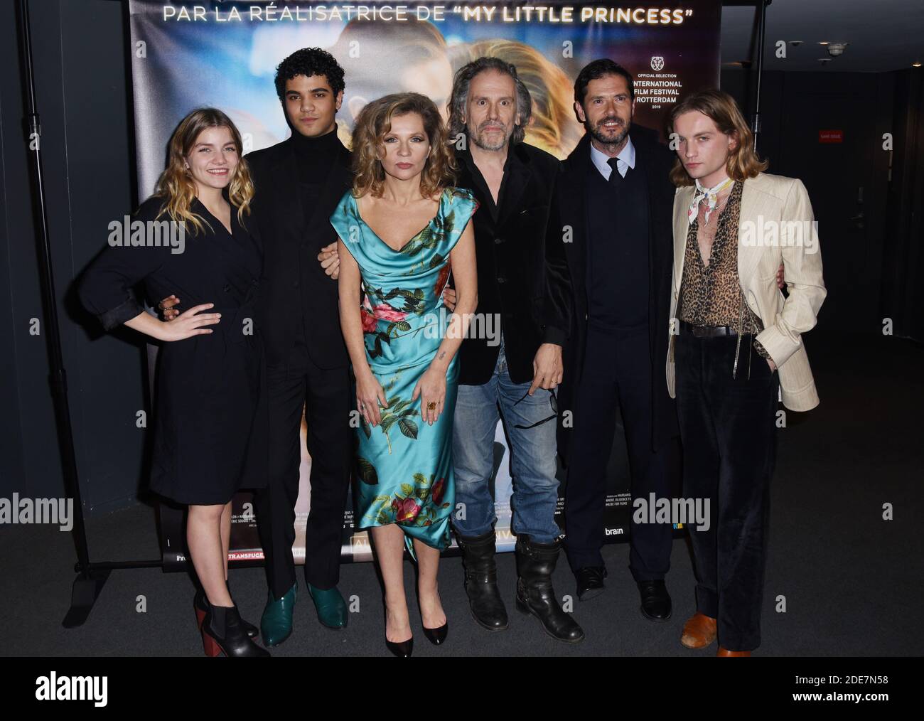 Eva Ionesco, Lukas Ionesco, Galatea Bellugi, Melvil Poupaud attending ...