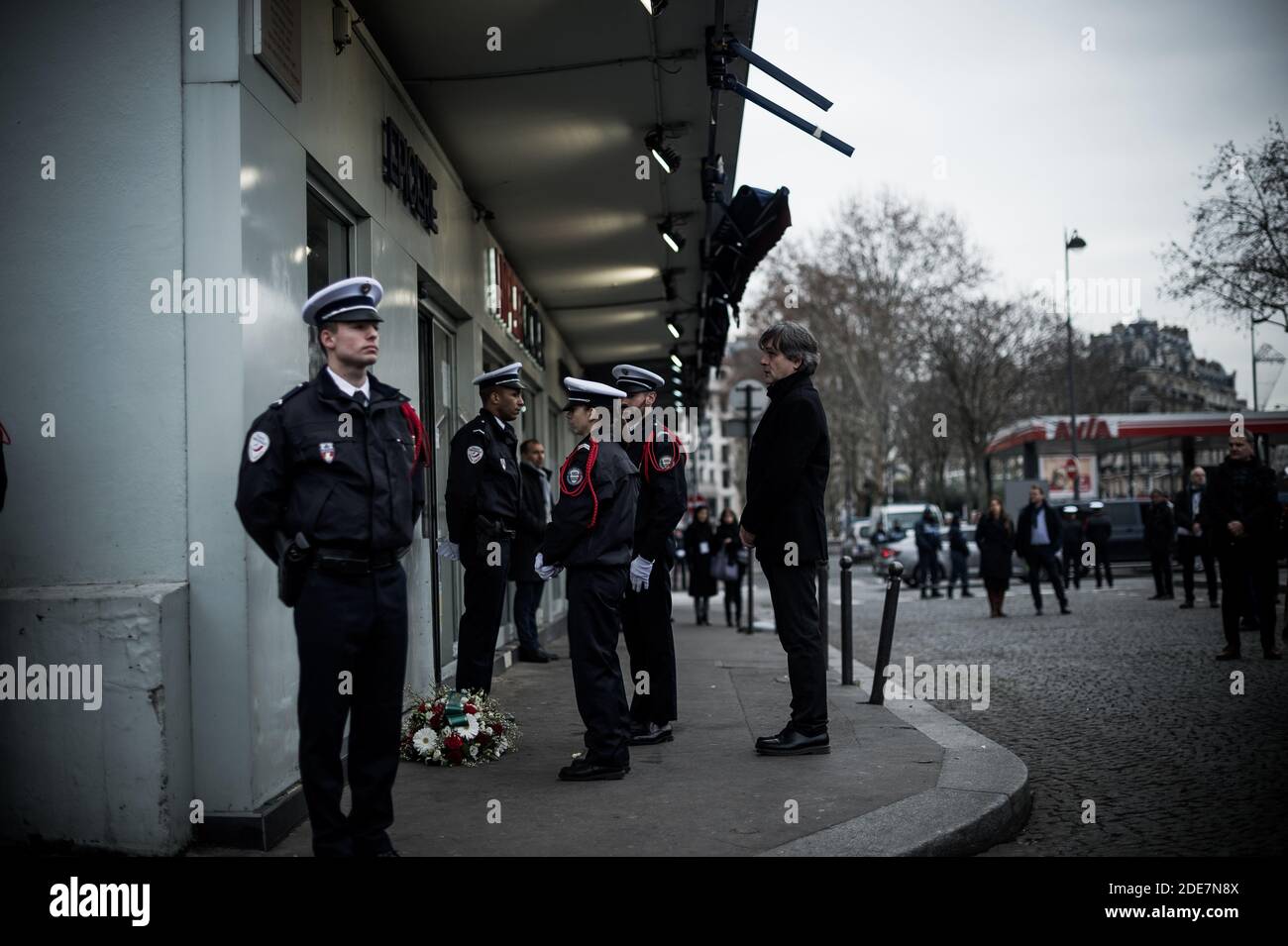 Cartoonist Laurent Sourisseau aka Riss on January 7, 2019 in Paris ...