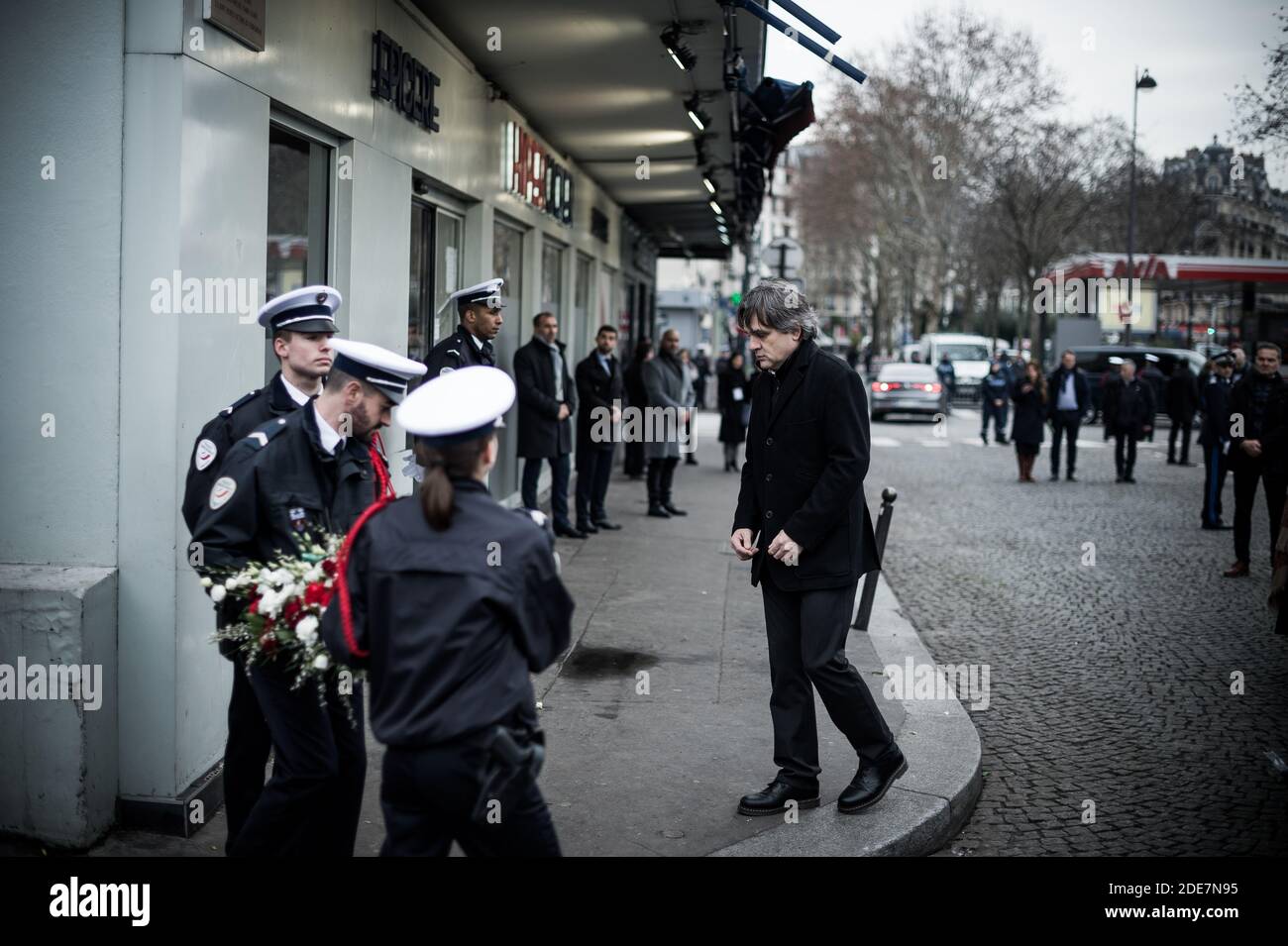 Cartoonist Laurent Sourisseau aka Riss on January 7, 2019 in Paris ...