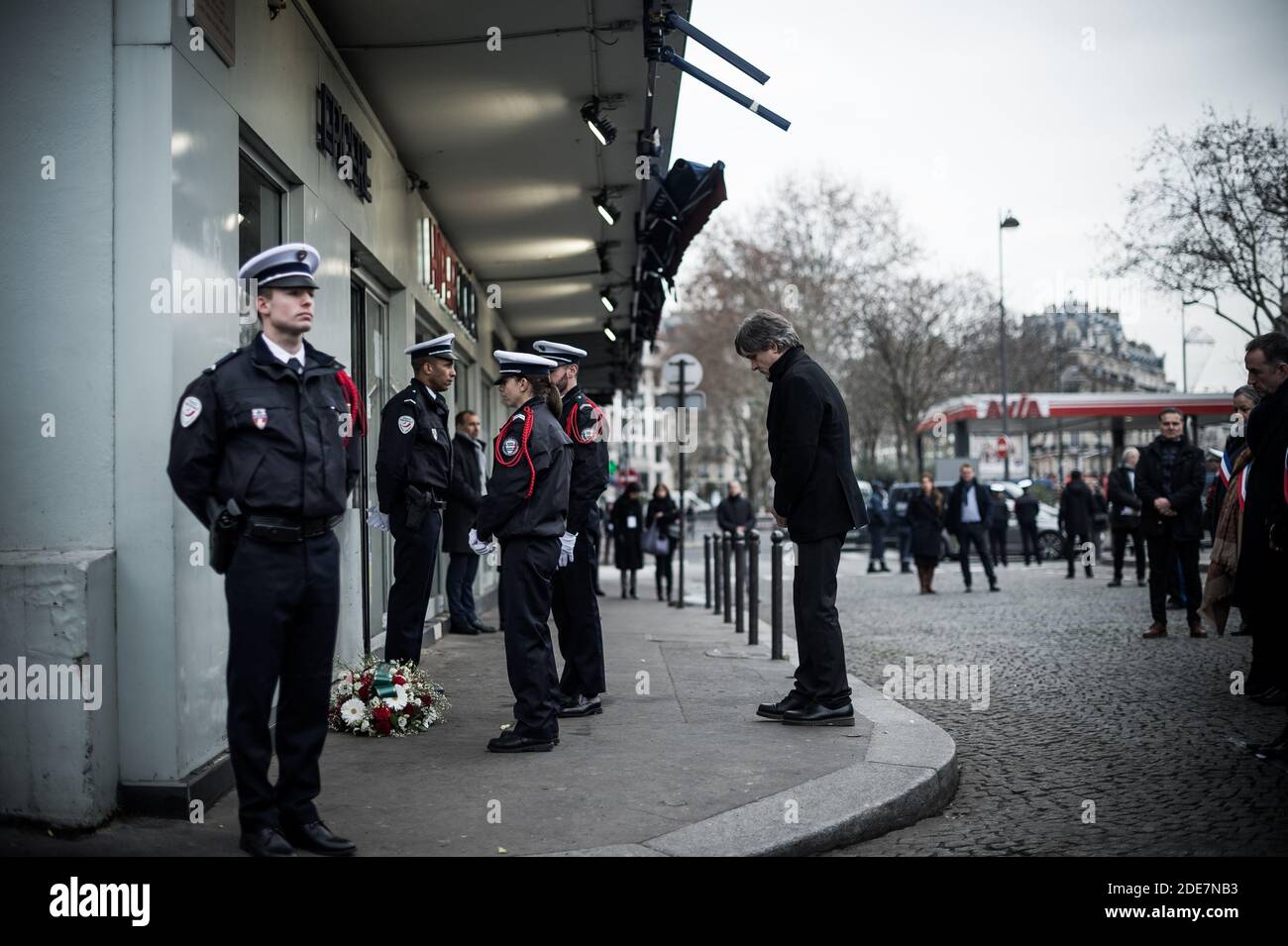 Cartoonist Laurent Sourisseau aka Riss on January 7, 2019 in Paris ...
