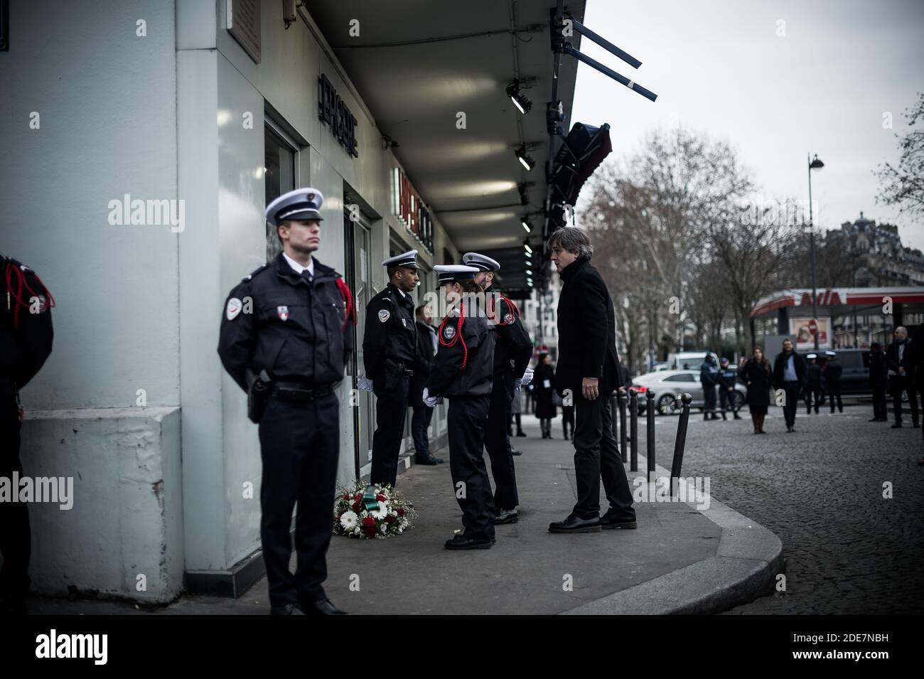 Cartoonist Laurent Sourisseau aka Riss on January 7, 2019 in Paris ...