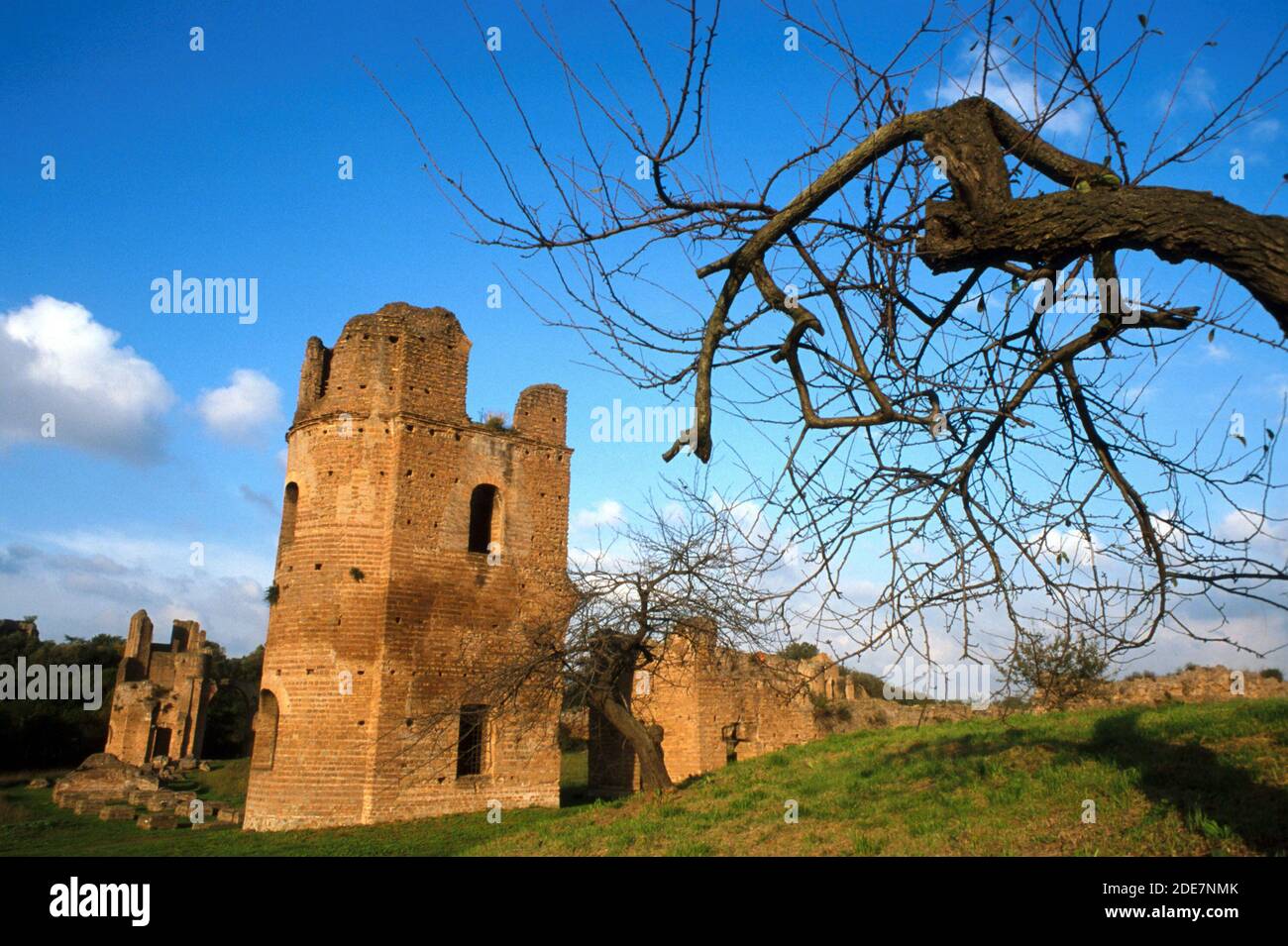 Via Appia (The Appian Way) in Rome, Italy (2002)The road is named after ...