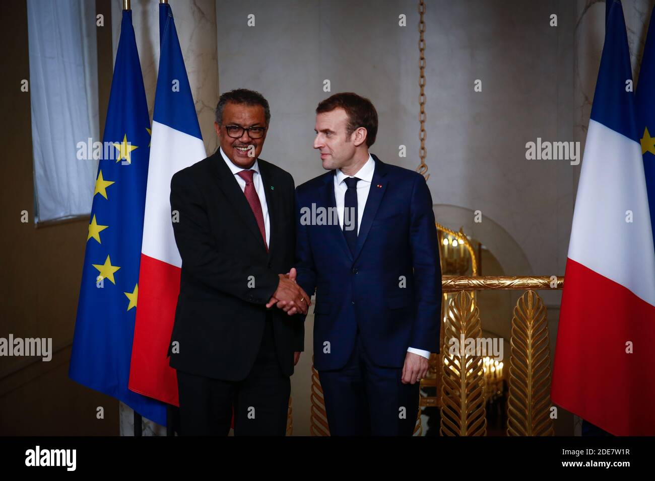 Who president tedros adhanom hi-res stock photography and images - Alamy