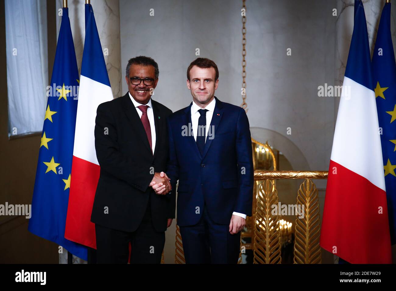 Who president tedros adhanom hi-res stock photography and images - Alamy