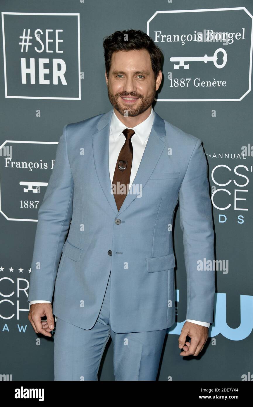 Edgar Ramirez attends the 24th annual Critics' Choice Awards at Barker ...