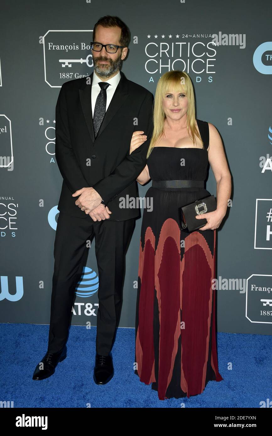 Eric White, Patricia Arquette attend the 24th annual Critics' Choice ...