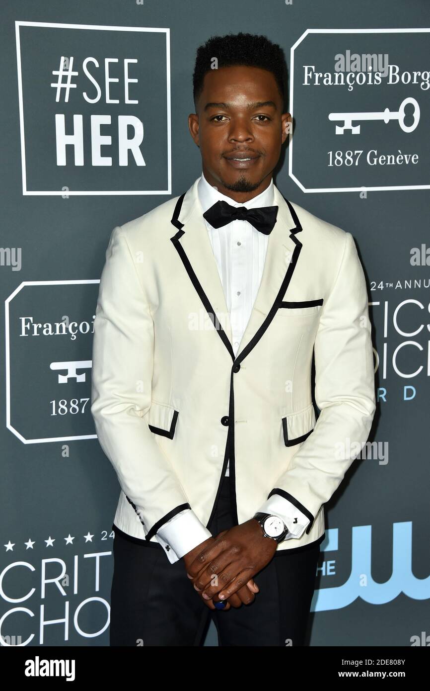 Stephan James attends the 24th annual Critics' Choice Awards at Barker ...
