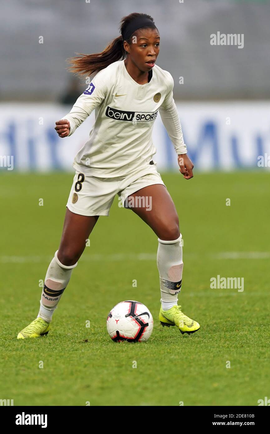 Grace Geyoro during the Women's Division 1 match between Lille and PSG ...