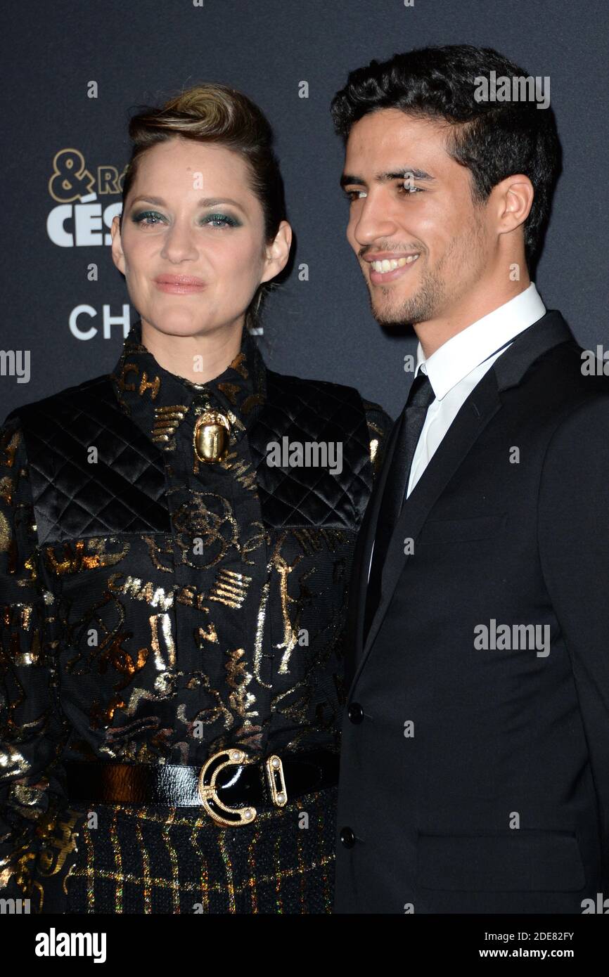 Marion Cotillard and Shain Boumedine attending the Cesar - Revelations ...
