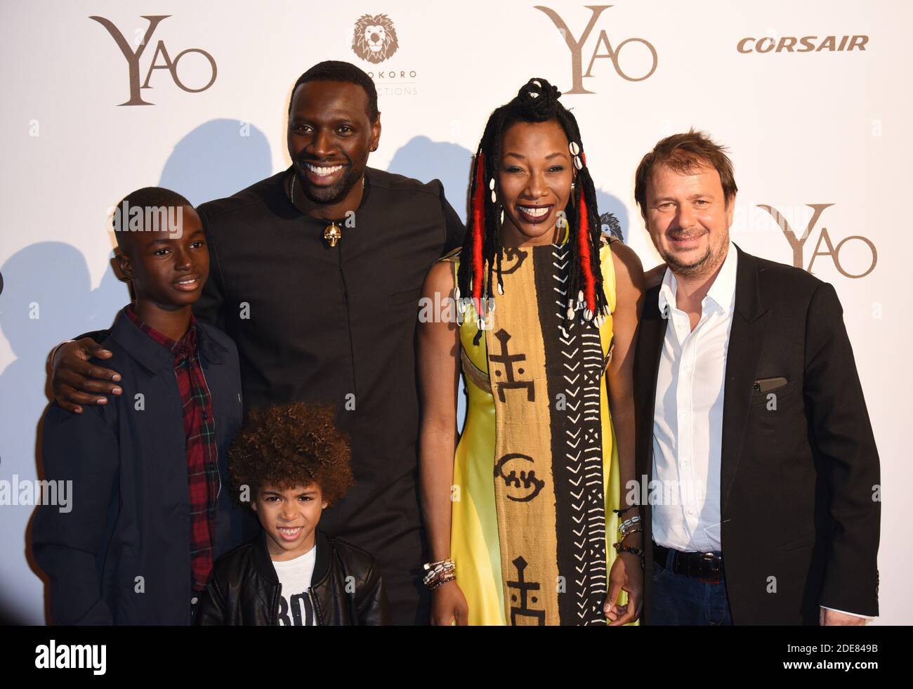 Lionel Louis-Basse, Omar Sy, Fatoumata Diawara, Aristote Laios and ...