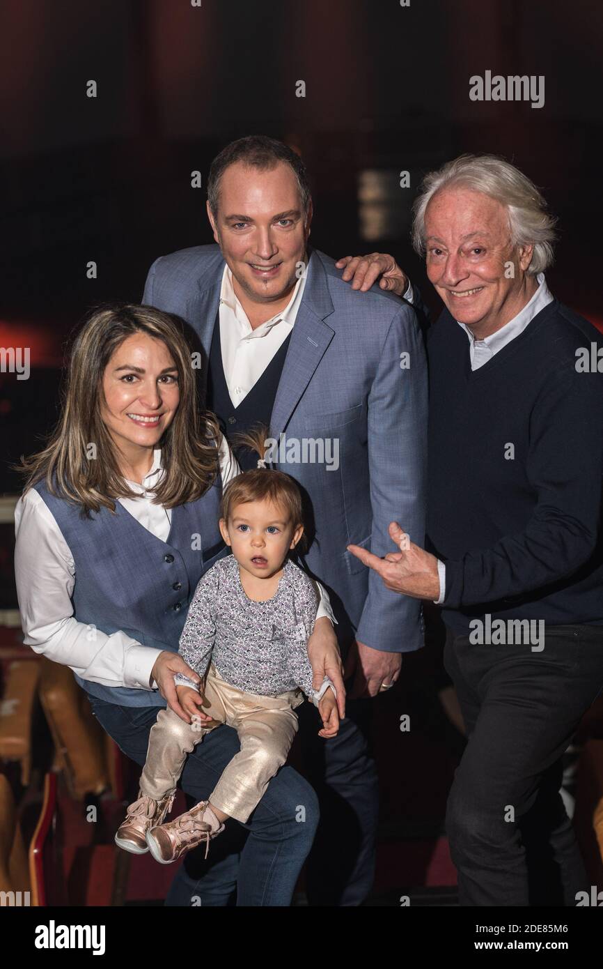 Exclusive - Canadian hypnosis artist Messmer with his wife Sophie (L ...