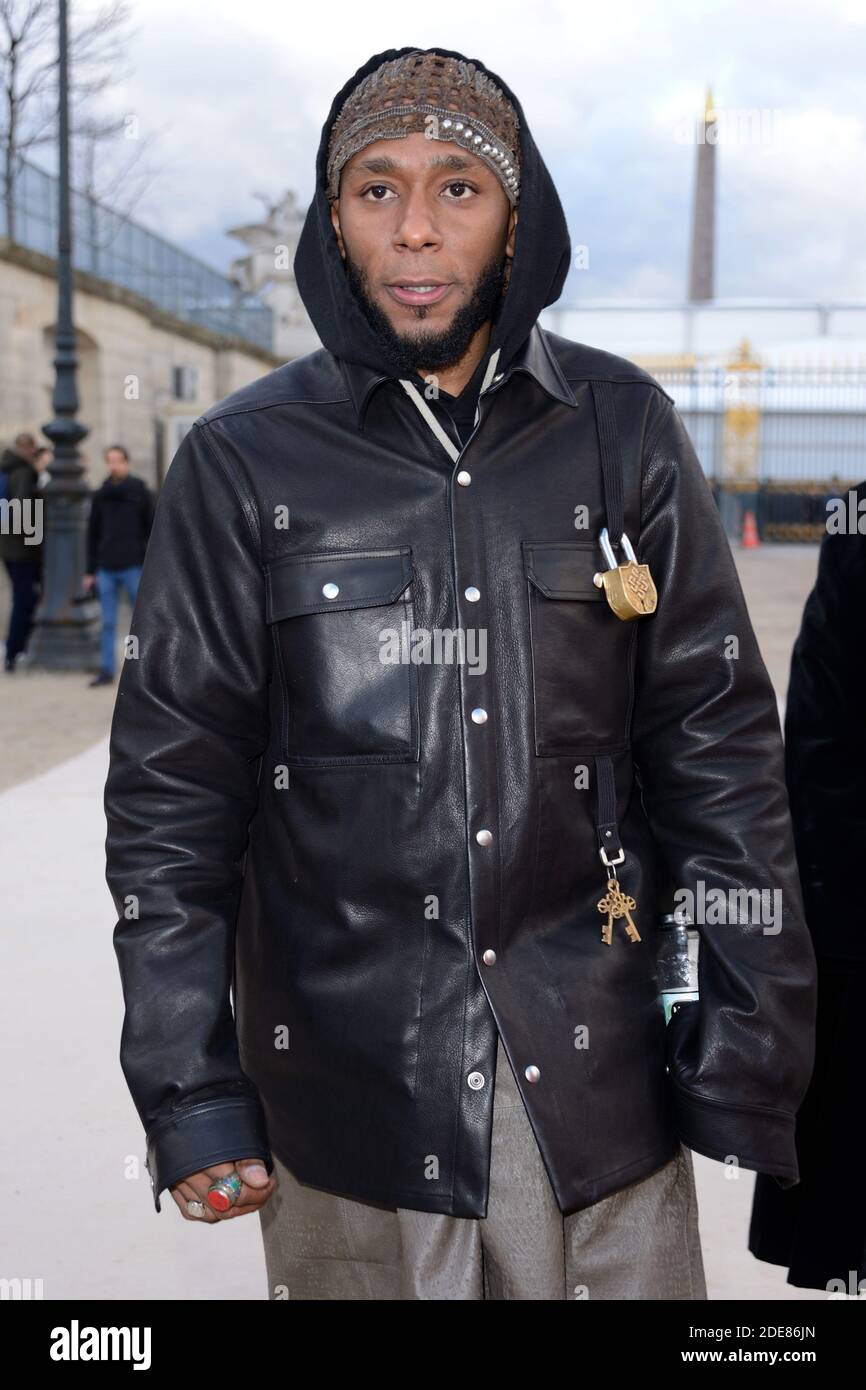 Yaslin Bey attending the Louis Vuitton Menswear Fall/Winter 2019-2020 ...
