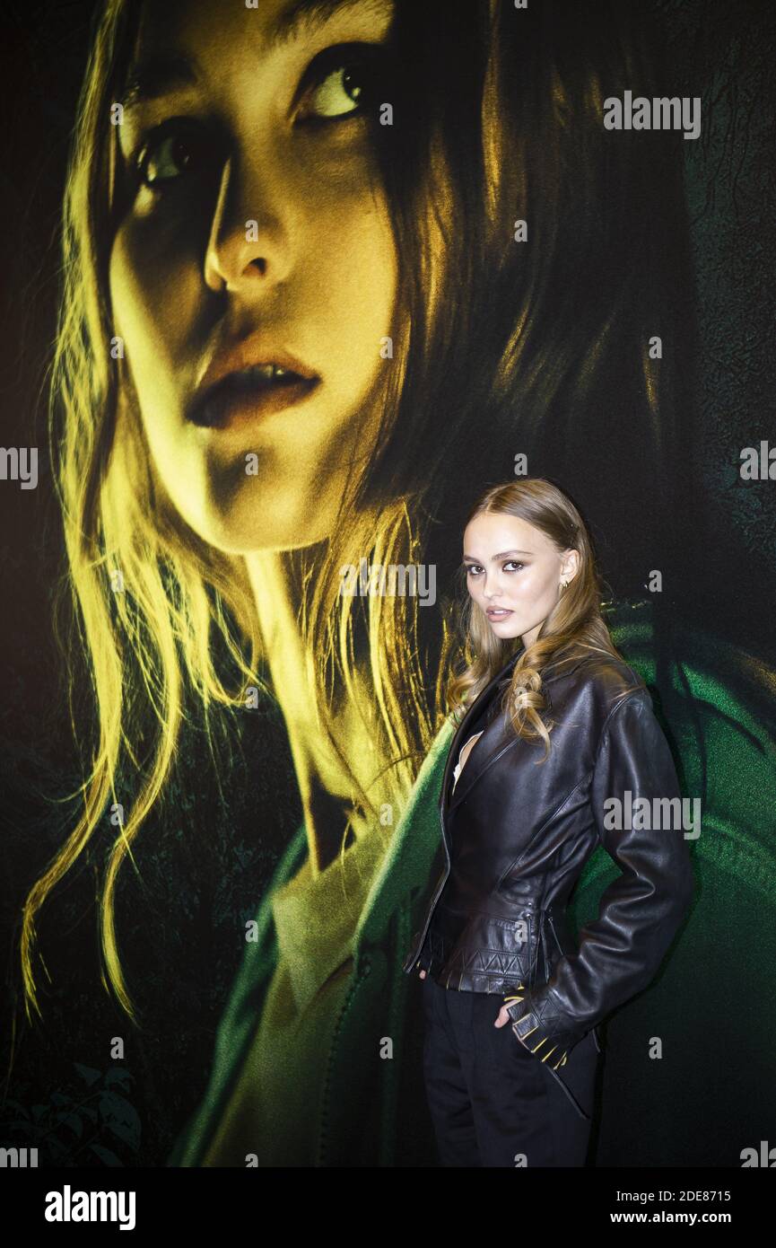 Actress Lily-Rose Depp poses for photographers at the photo call for ...