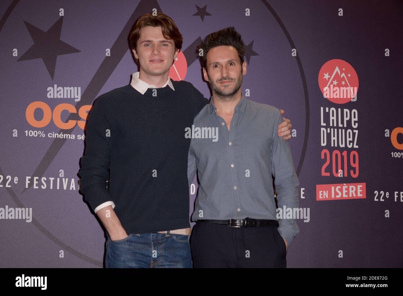 Eugene Simon, Erwan Marinopoulos attending the screening of the movie ...