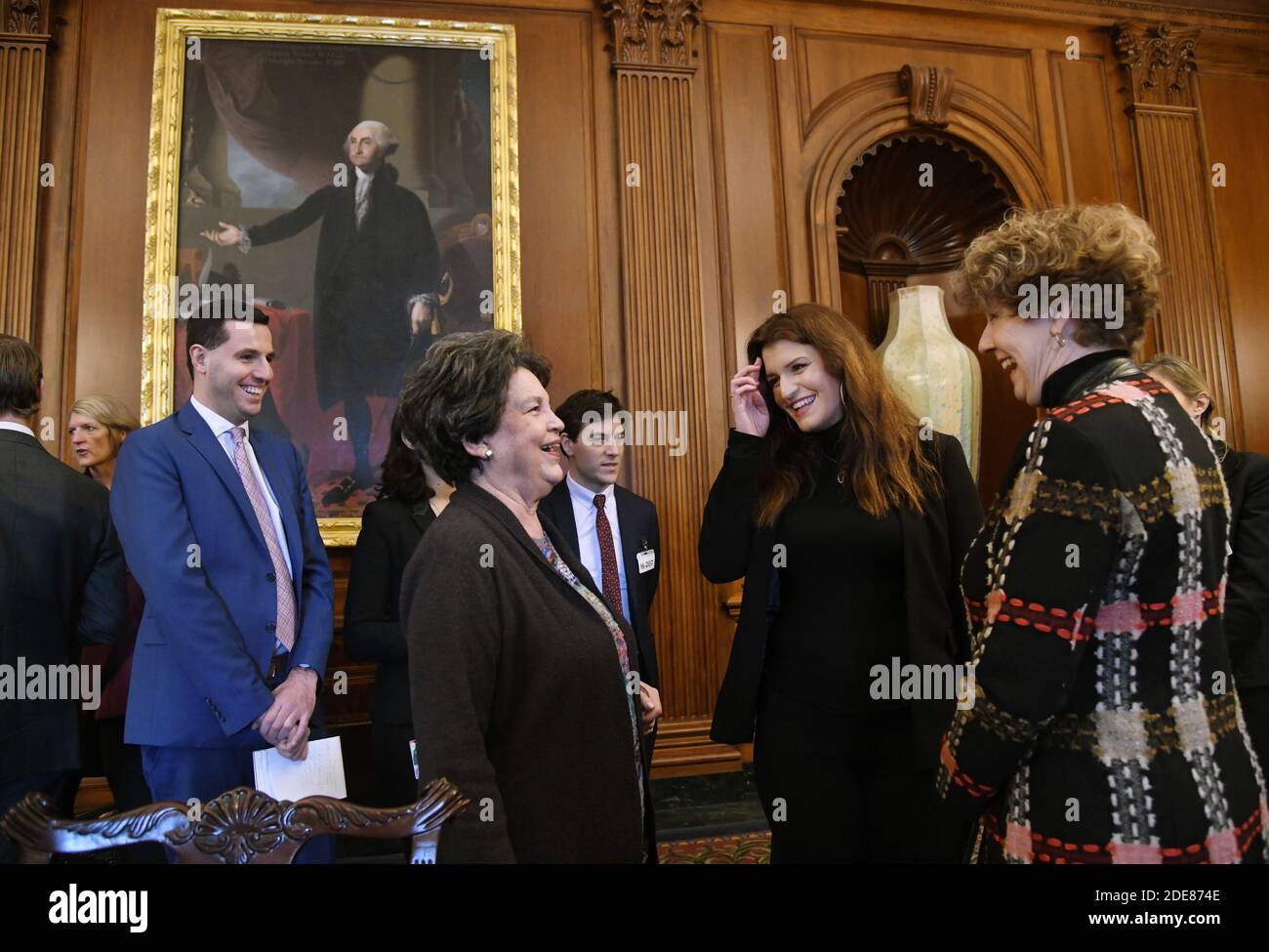 Exclusive -French Minister Marlene Schiappa meets with Congresswoman ...