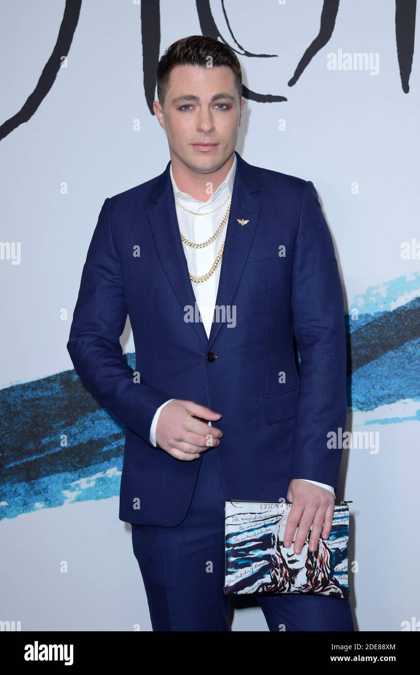 Colton Haynes attending the Dior Homme Menswear Fall/Winter 2019-2020 ...