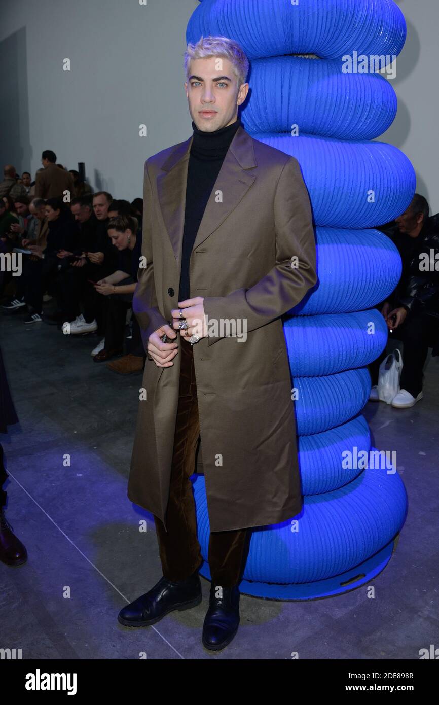 Julien Landais attending the Cerruti 1881 Menswear Fall/Winter 2019 ...