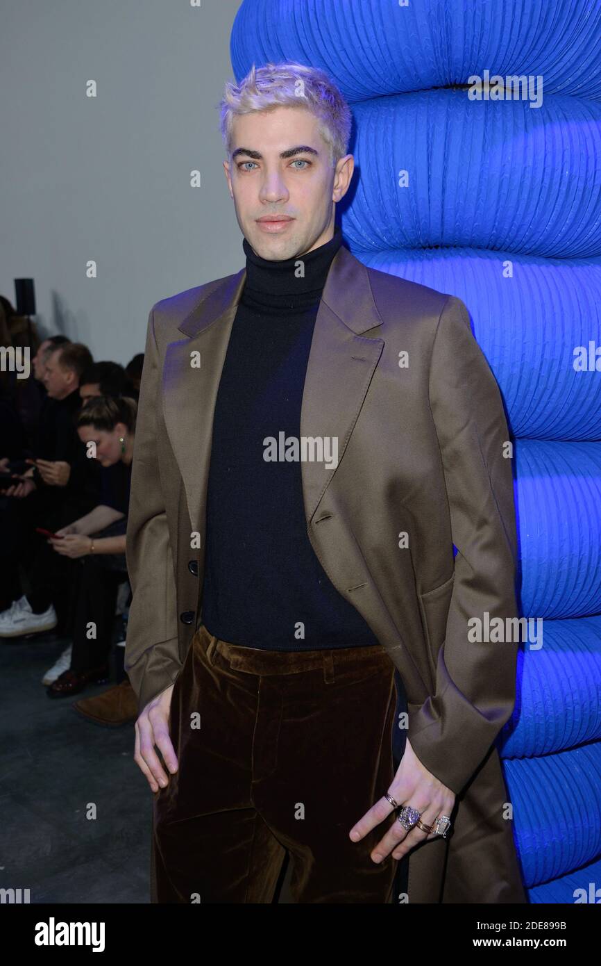 Julien Landais attending the Cerruti 1881 Menswear Fall/Winter 2019 ...