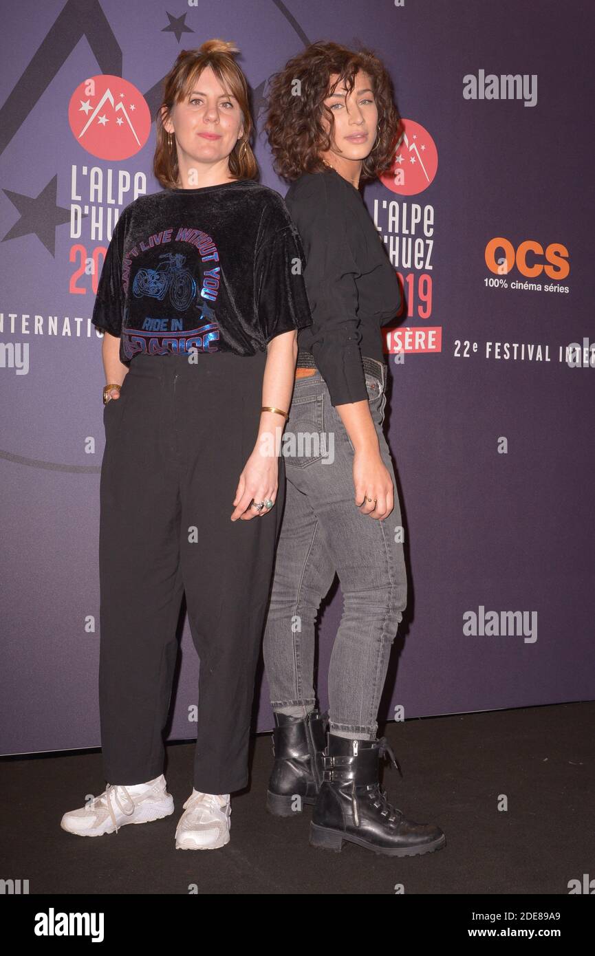 Louise Blachere, Manon Azem attending the screening of the movie Nicky ...