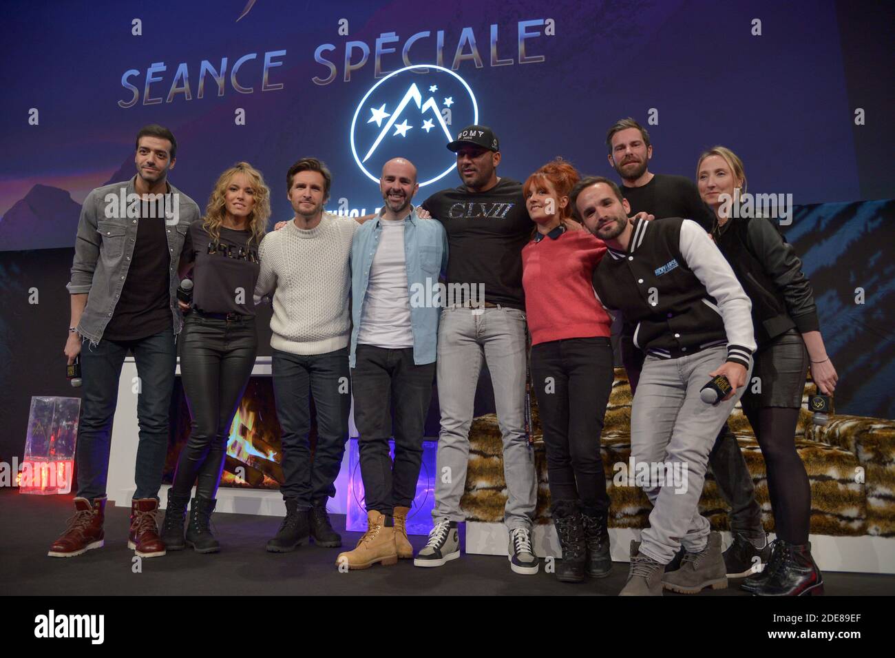 Tarek Boudali, Elodie Fontan, Philippe Lacheau, Julien Arruti, Kamel ...