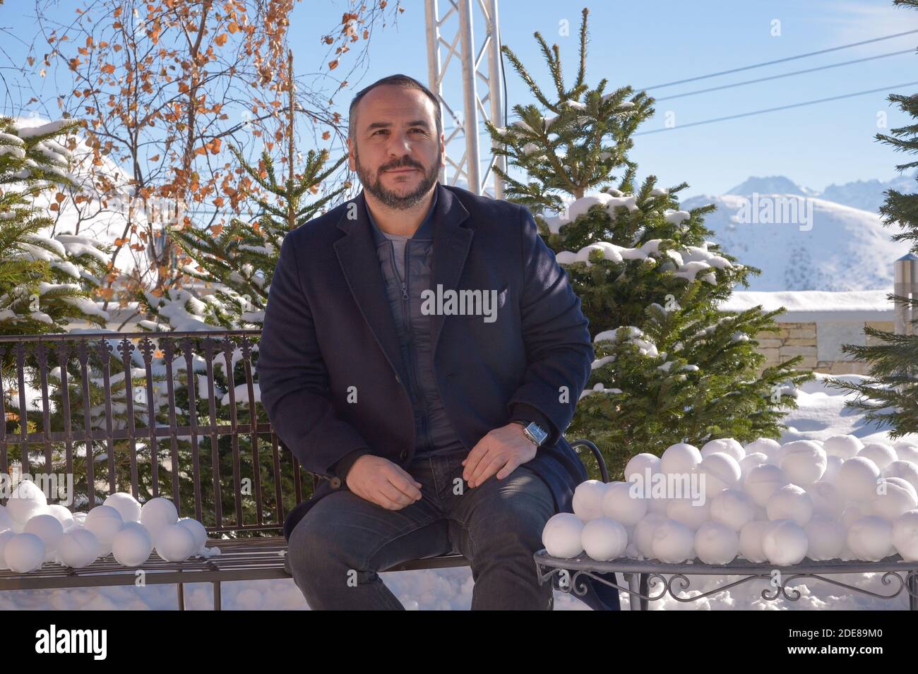Francois Xavier Demaison attending the photocall of the movie Ralph 2.0 ...