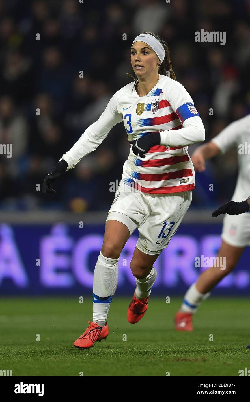 Alex Morgan Captain of the USA team during the women's friendly ...