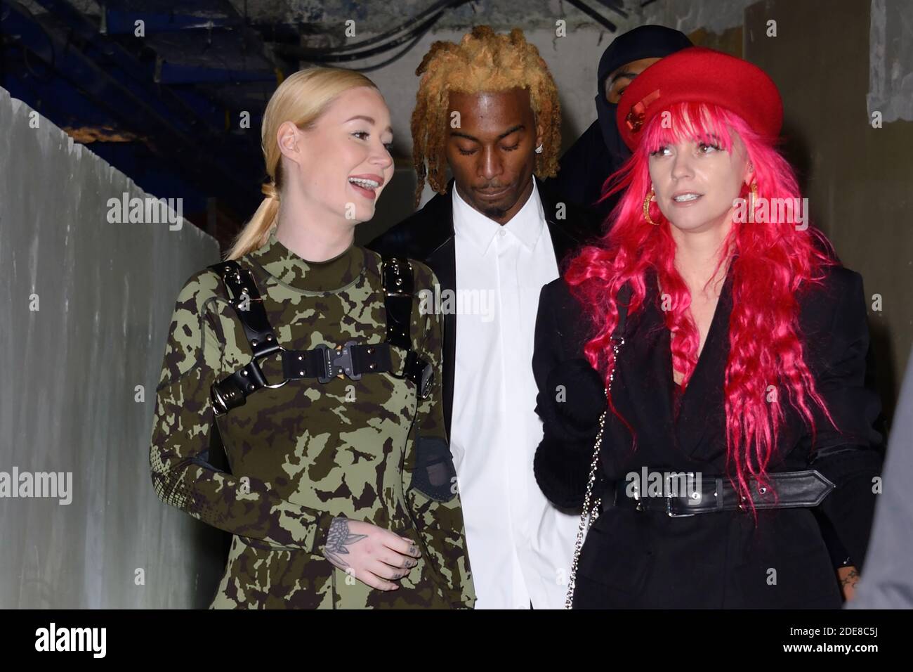Iggy Azalea and her boyfriend Playboi Carti attending the 1017 ALYX 9SM ...