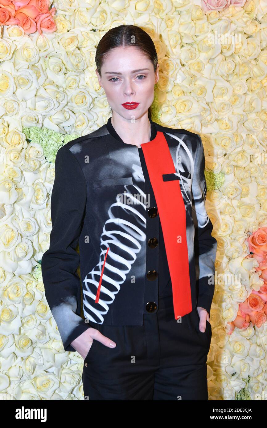 Coco Rocha attends the Schiaparelli Haute Couture Spring Summer 2019 ...
