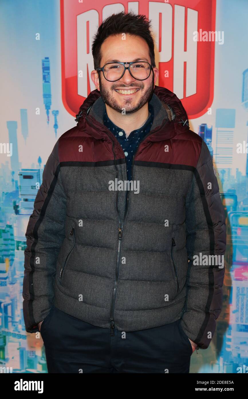 Julien Chieze attending the premiere of the new Disney, Ralph2 (Ralph 2 ...