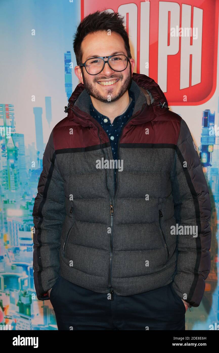 Julien Chieze attending the premiere of the new Disney, Ralph2 (Ralph 2 ...