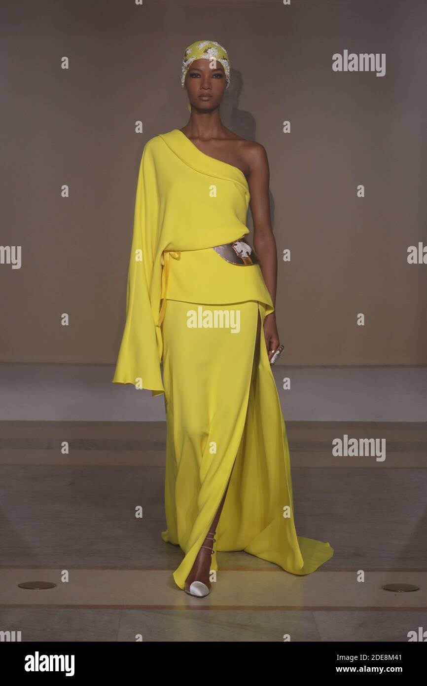 A model walks the runway during the Stephane Rolland show as part of ...