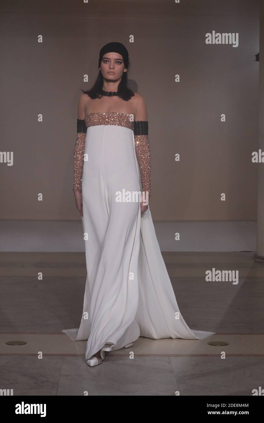 A model walks the runway during the Stephane Rolland show as part of ...