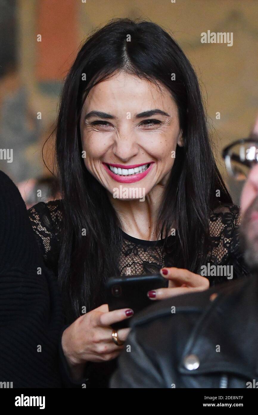 Samar Seraqui de Buttafoco attends the Elie Saab Haute Couture Spring ...