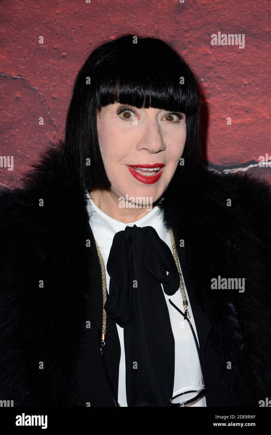 Chantal Thomass attending the Guo Pei Haute Couture Spring-Summer 2019 ...