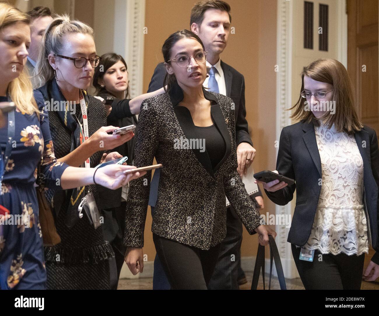 Reporters alexandria ocasio cortez hi-res stock photography and images ...