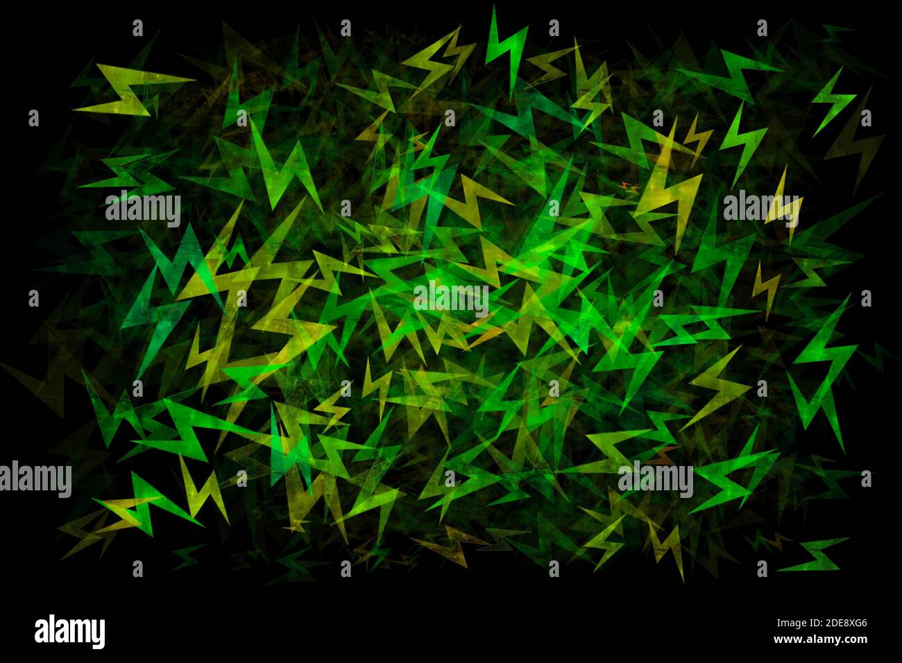 Abstract green flash background. Design for decoration, wallpaper ...