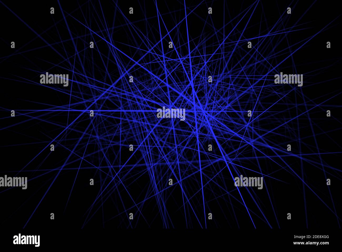 Blue electric lightwave abstract background, glowing beam of light from ...