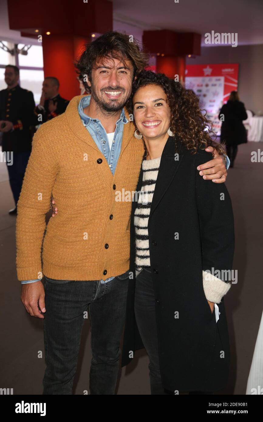 Barbara Cabrita and her boyfriend Aymerick attending the Grand Prix d ...