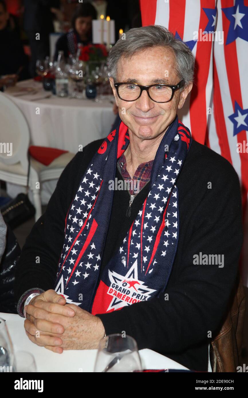 Exclusive - Thierry Lhermitte attending the Grand Prix d'Amerique Lunch ...