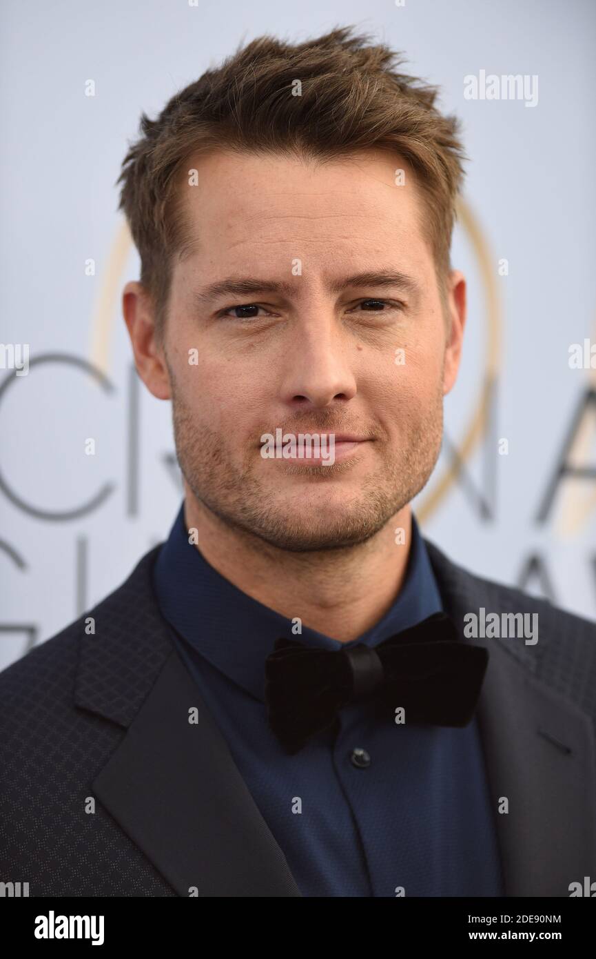 Justin Hartley attends the 25th Annual Screen Actors Guild Awards at ...