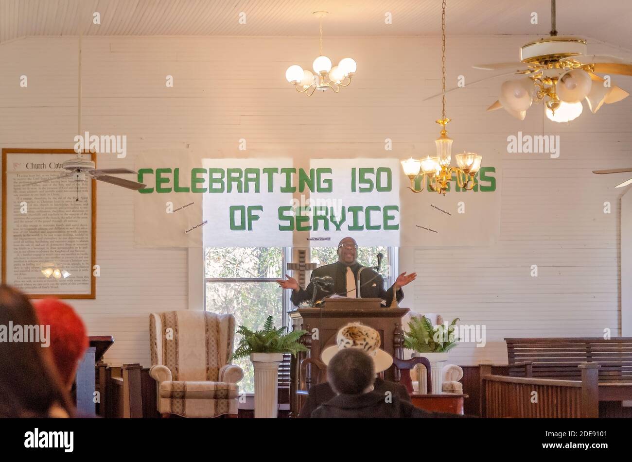 Pastor zion baptist church hi-res stock photography and images - Alamy