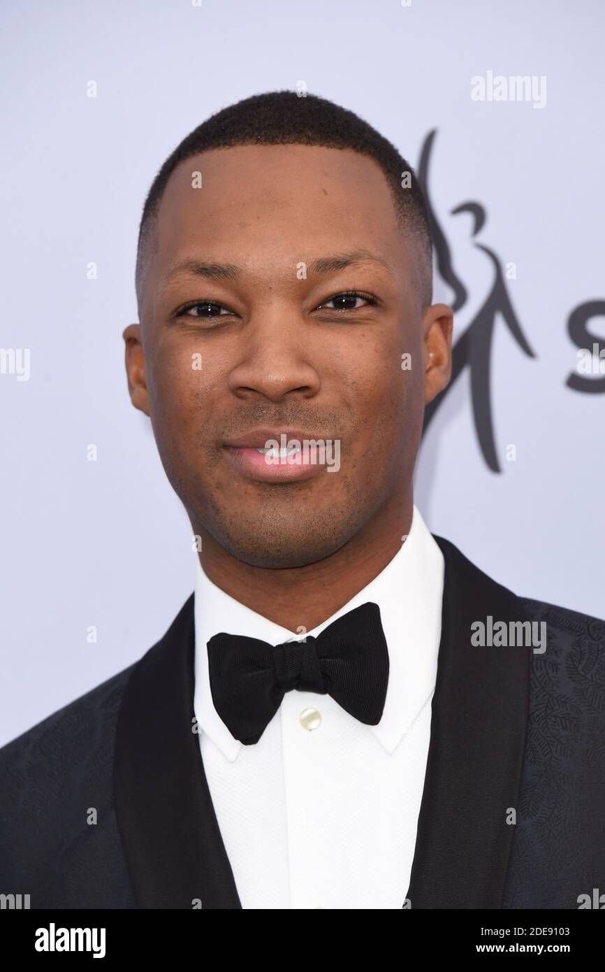 Corey Hawkins attends the 25th Annual Screen Actors Guild Awards at The ...