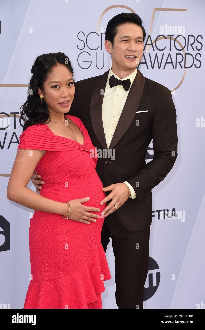 Shelby Rabara, Harry Shum Jr. attend the 25th Annual Screen Actors ...