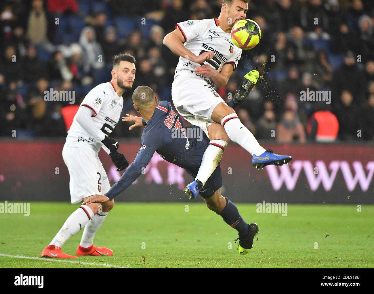 Paris Saint-Germain's Kylian Mbappe during the Ligue 1 Paris Saint ...