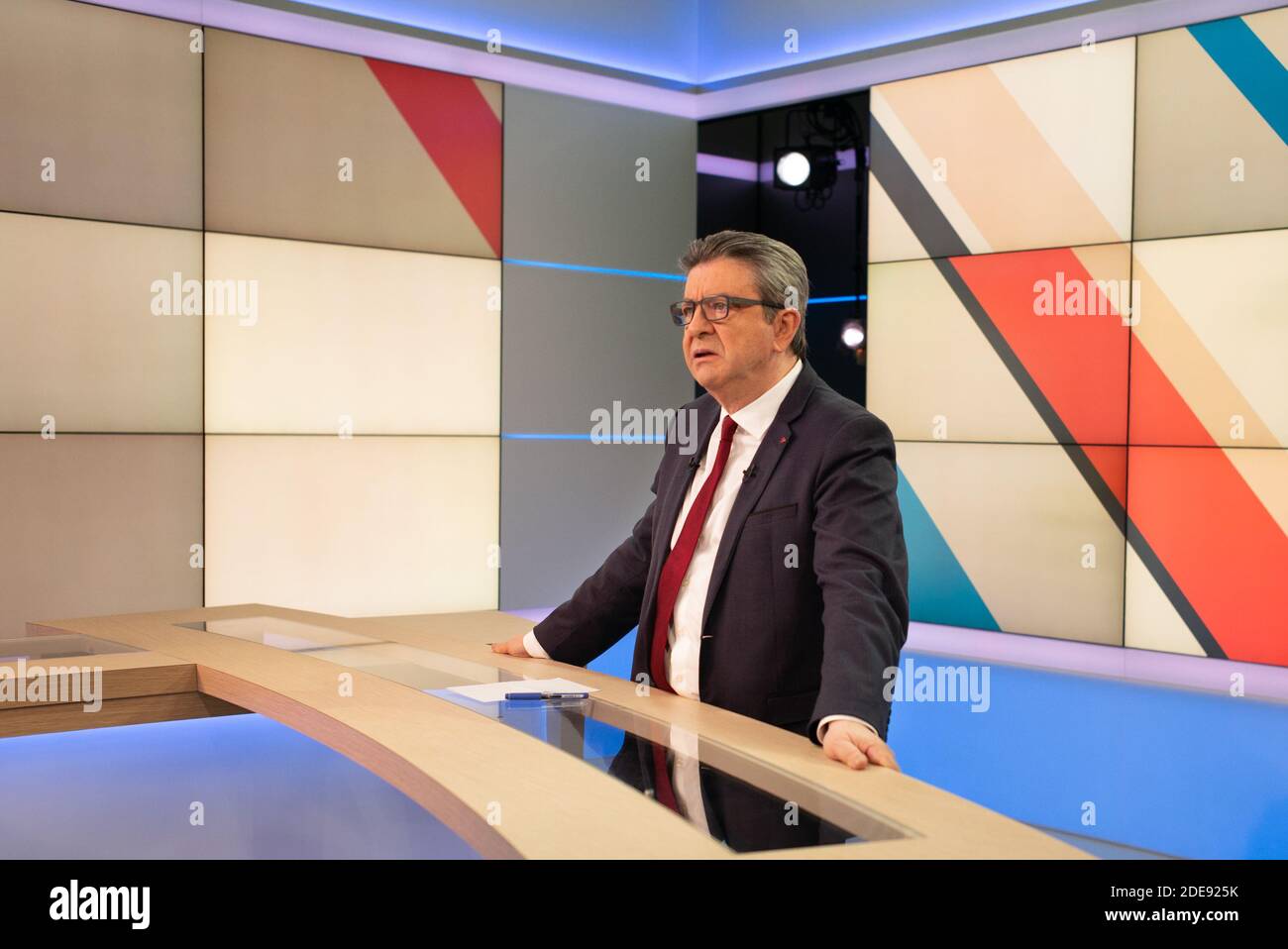 Mélenchon portrait hi-res stock photography and images - Alamy