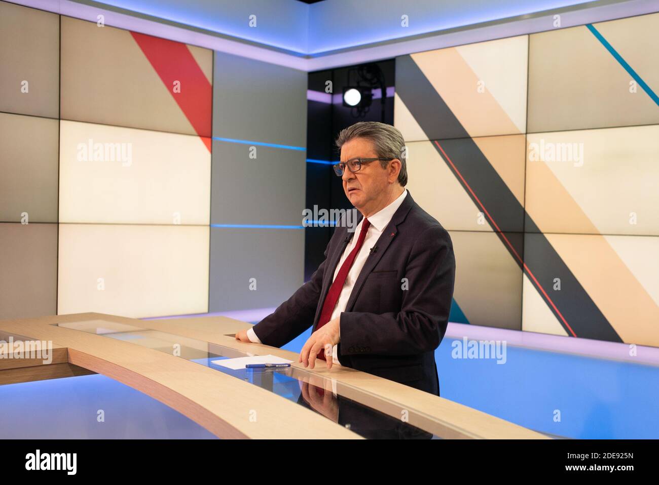 Mélenchon portrait hi-res stock photography and images - Alamy