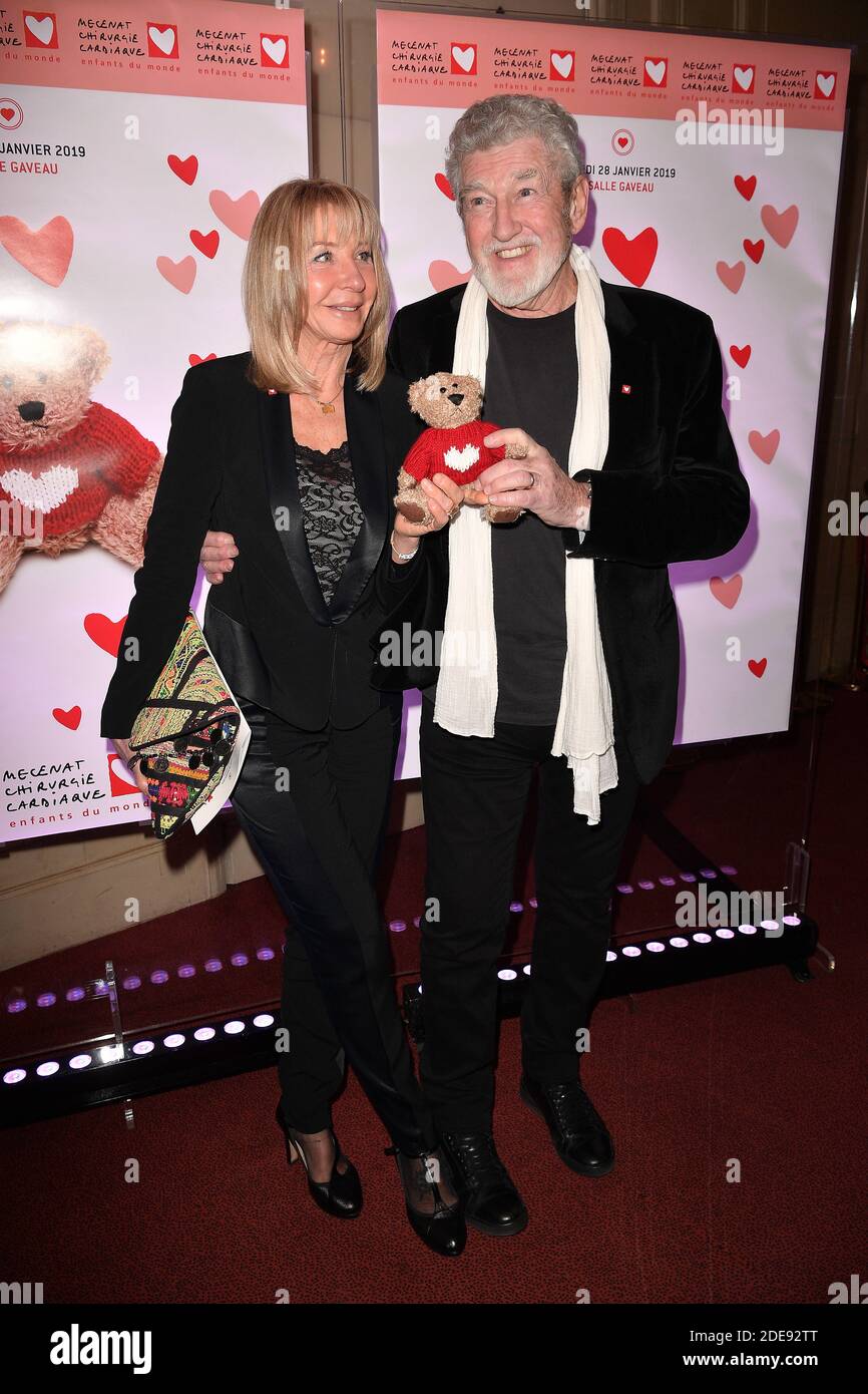 Patrick Prejean and his wife attend the Gala du Coeur de Mecenat ...