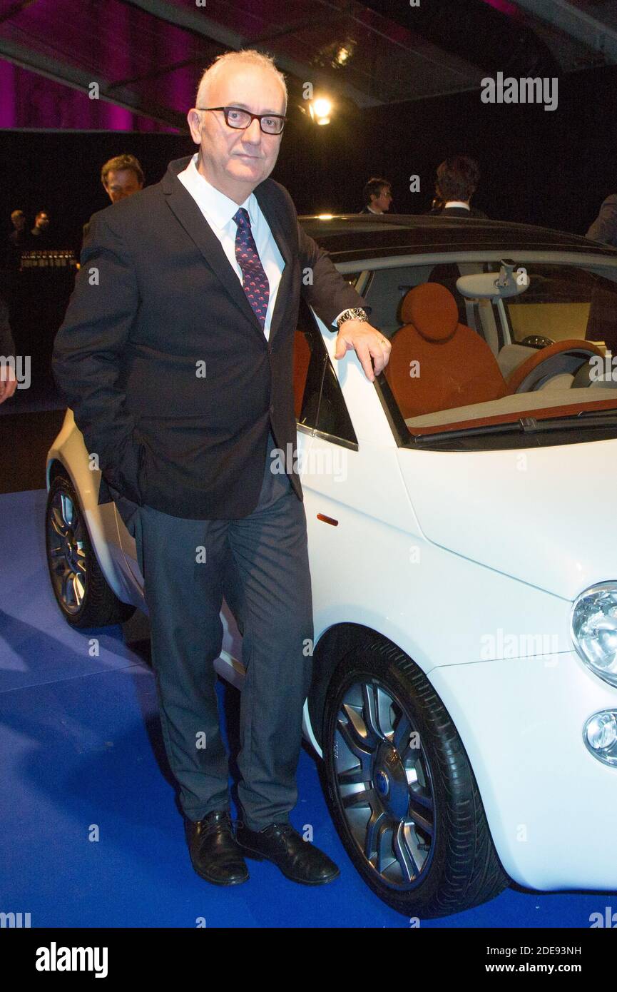 Roberto Giolito Fiat designer during International Automobile Festival ...