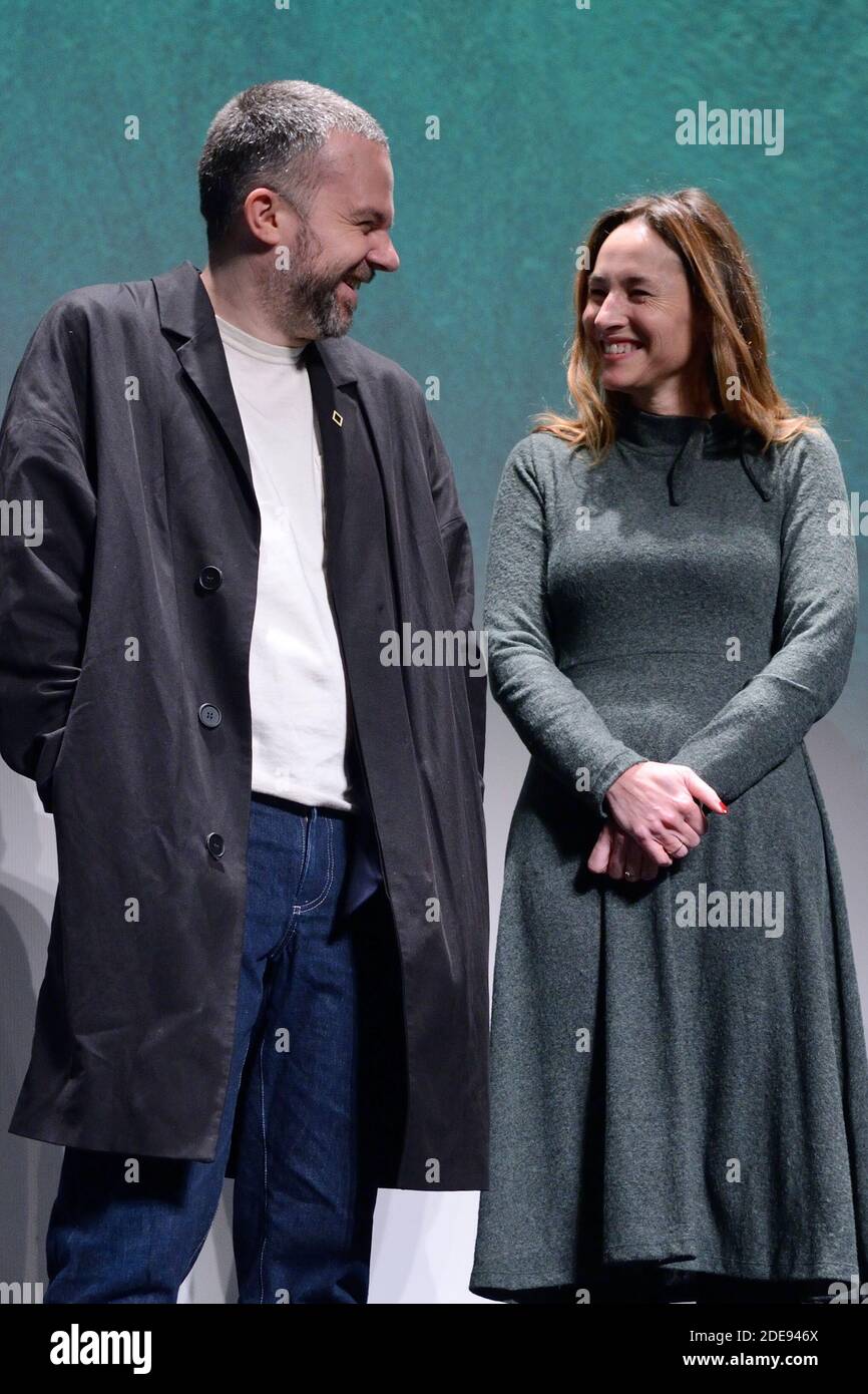 Yann Gonzalez and Vanessa Demouy attending the Opening of the 26th ...