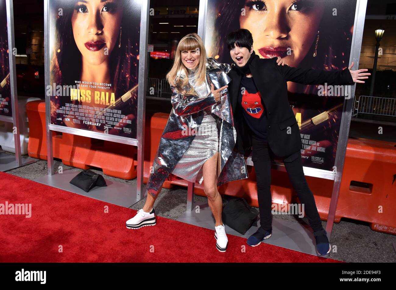 Catherine Hardwicke, Diane Warren attend the premiere of Columbia ...